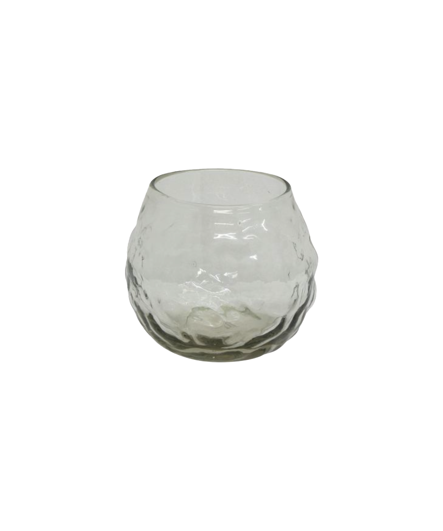 DAPPLED CLEAR GLASS BOWL VASE – Copperblue Home & Décor